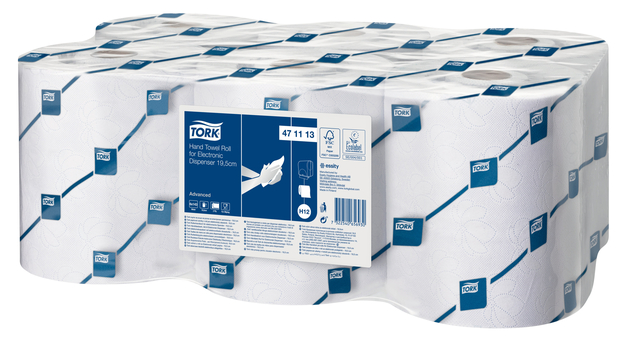 Handdoekrol Tork H12 Advanced 2-laags 143m wit 471113 | Q1403433