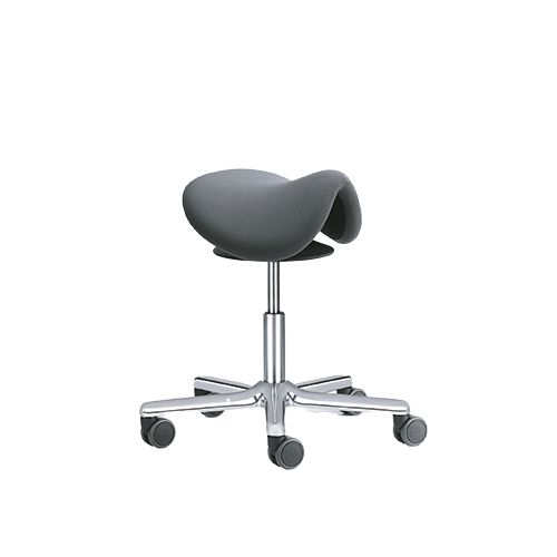 In hoogte verstelbare lerarenstoel SELDO met zadelzitting | CON-SE-ET