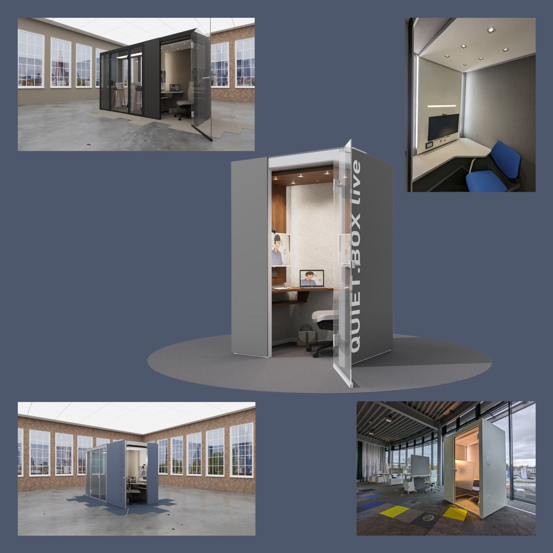 Revolutioneer videobellen met QUIET.BOX LIVE: De ultieme room-in-room ...